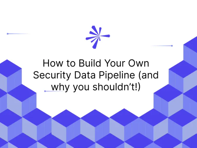 throwschen's comment on How to Build Your Own Security Data Pipeline (and why you shouldn’t ...